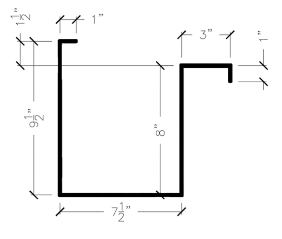 Strut Gutter - Prime Metal Buildings